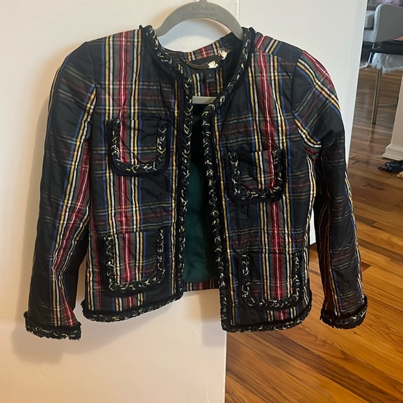 J. Crew | Jackets & Coats | J Crew Tartan Plaid Blazer | Poshmark